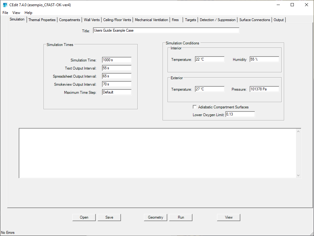 CFAST parte 2 - Fire Safety Engineering Italia (EU)